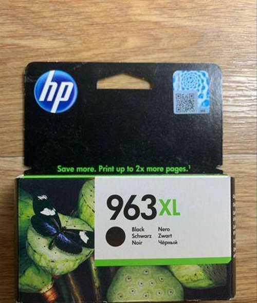 Картридж струйный HP 963 XL 3JA30AE черный