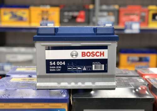 Аккумулятор Bosch S4 004 60Ач 540А низ