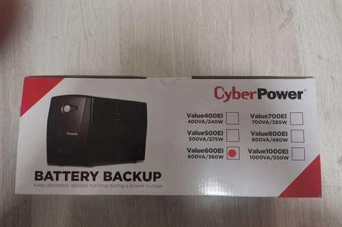 Ибп cyberpower value600EI