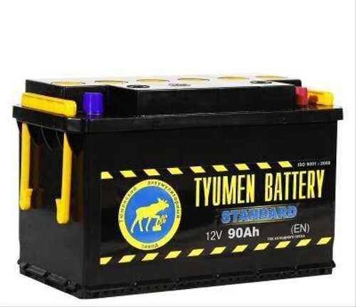 Аккумулятор 6 ст-90 апз Тюмень (Лось) standard (О