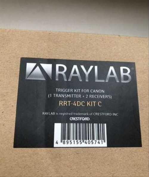 Радиосинхронизатор Raylab rrt 4dc kit для Canon