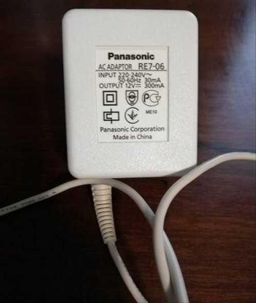 Адаптер Panasonic RE7-06 блок питания