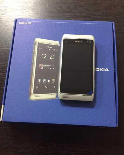 Nokia N8 Silver, Новый, Гарантия, Финляндия