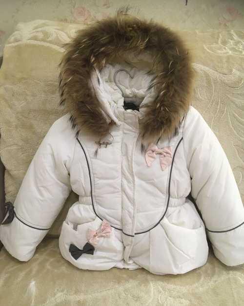 Зимний костюм на девочку