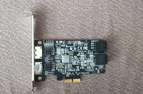 SATA raid контроллер St-Lab PCI-E SATA 6G Raid Car