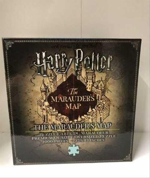 Пазл Гарри поттер карта мародеров