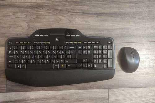 Беспроводной комплект клавиатура и мышь Logitech