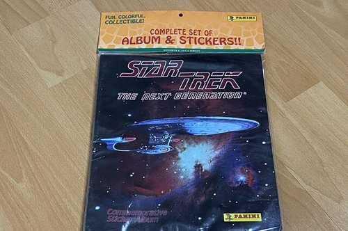 Альбом и сет наклеек Star Trek Panini