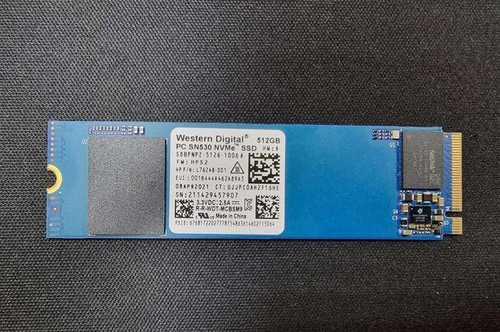 SSD 512Gb WD SN530 M2 NVMe