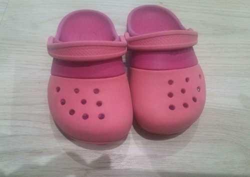 Crocs, c7, 24 размер,сабо шлепки