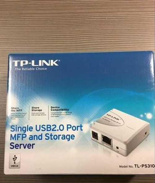 Принт-сервер TP-link TL-PS310U