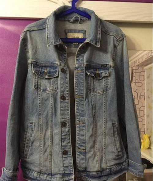 Джинсовая куртка pull bear