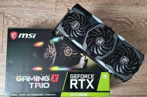 RTX2070 Super, MSi Gaming X Trio, гарантия 21 мес