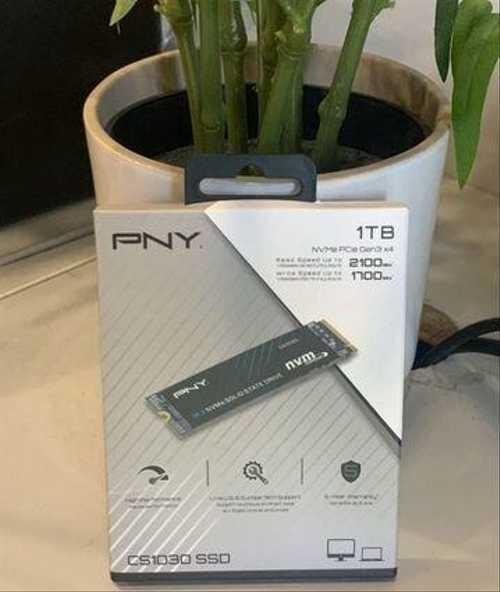 PNY CS1030 1TB M.2 NVMe PCIe Gen3 x4 Internal Soli
