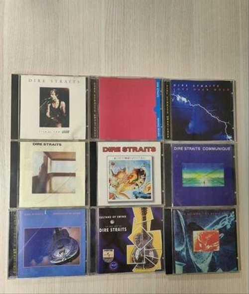 Dire straits (9 альбомов -11 дисков)