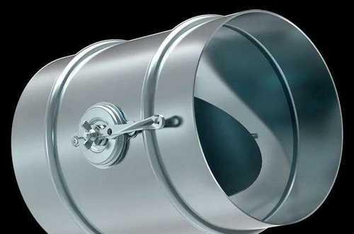 Дроссель-клапан для круглых воздуховодов d250, 315