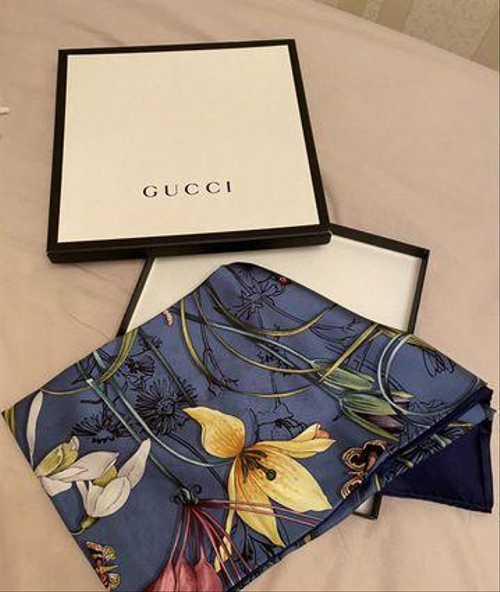 Шелковый платок gucci