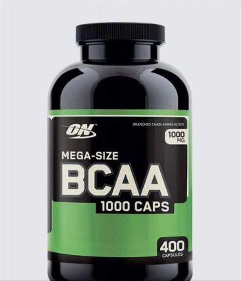 Аминокислоты Optimum Nutrition "bcaa", 400 капсул