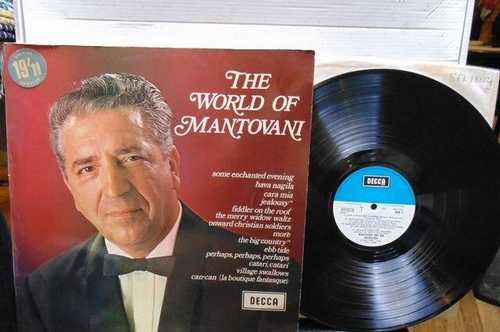Пластинка (LP) из Англии Mantovani 1968 г.120