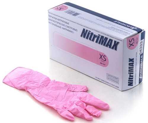 Перчатки нитриловые nitrilmax nitrile
