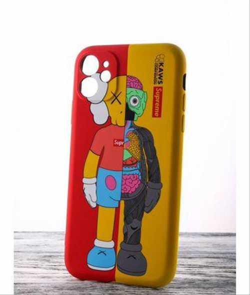 Чехол для Айфон/iPhone 11,12/12 pro,13/13pro Kaws