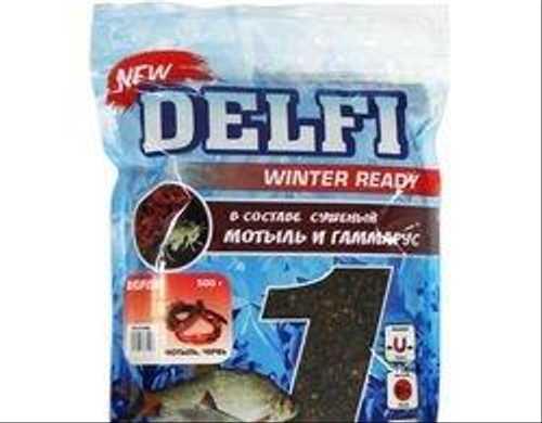 Прикормка зимняя увлажненная delfi ICE Ready