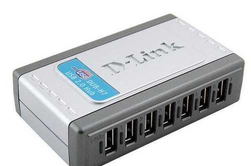 Коммутатор Hub USB D-Link, DUB-H7