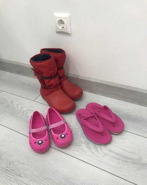 Crocs сапоги 35 р