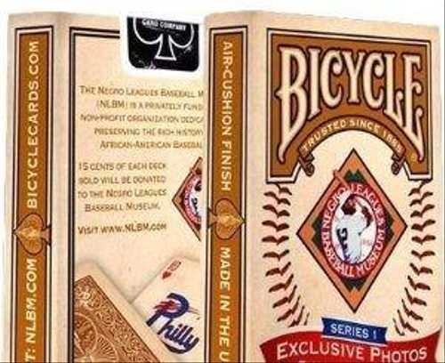 Карты игральные Bicycle Negro Leagues