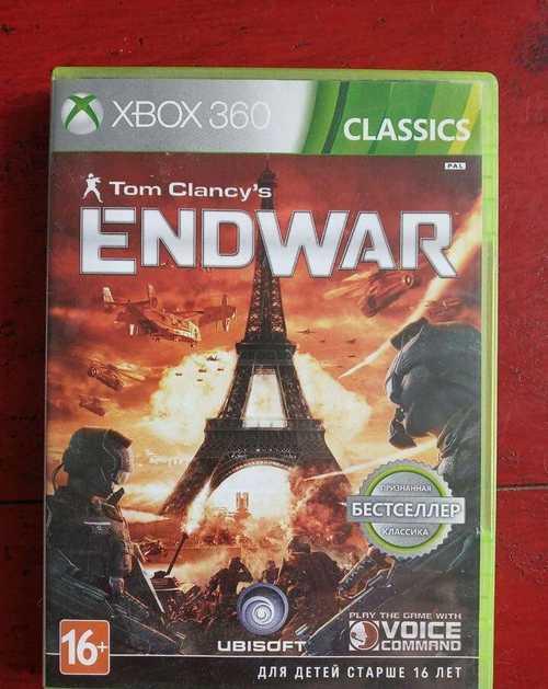 Игра на xbox360 "Tom Clancy's endwar"