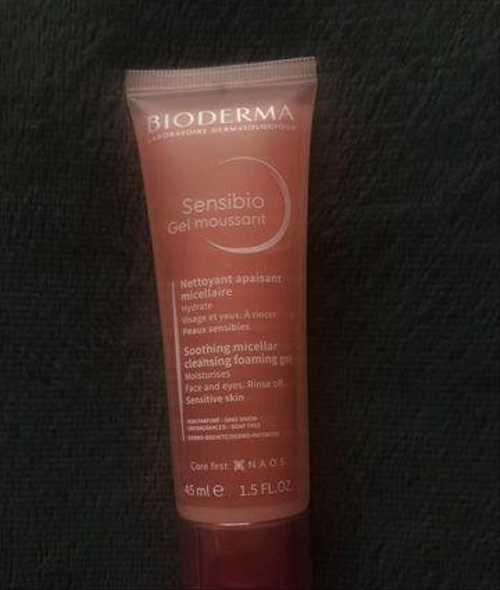 Bioderma sensibio сенсибио очищающий гель