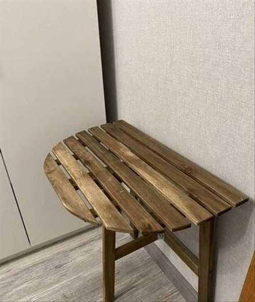 Пристенный стол складной IKEA