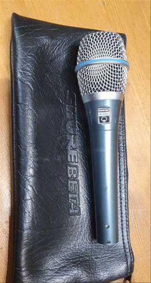 Shure beta 87A вокальный микрофон