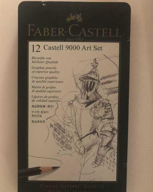 Faber-Castell Набор карандашей 12 шт. и точилка