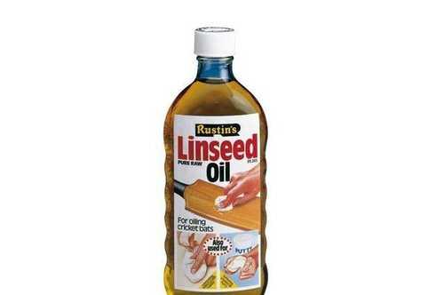 Льняное масло Linseed Oil Raw 500мл Rustins Англия