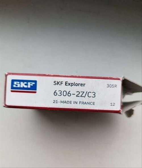 Подшипник SKF 6306-2Z C3