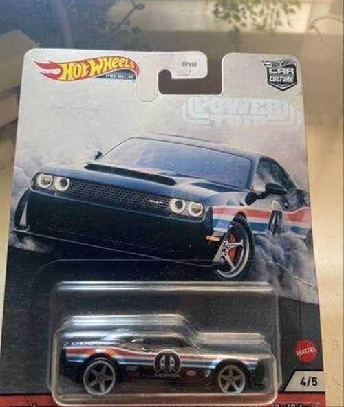 Dodge challenger SRT Demon hot wheels premium