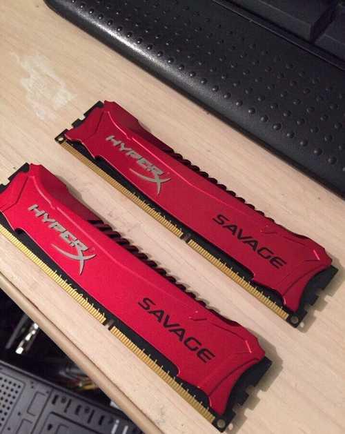 Оперативка kingston hyperx khx1600c9d3/4gb