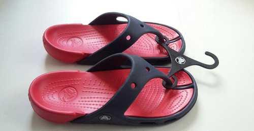 Шлепанцы новые Crocs, р. 33-34