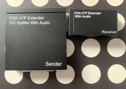 Splitter VGA UPT Extender 1x2