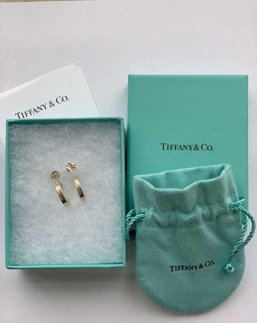 Сережки Tiffany & co