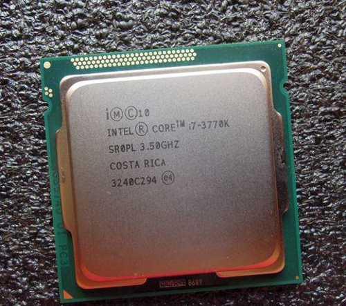 Intel Core i7-3770K Ivy Bridge \ 3900MHz \ LGA1155