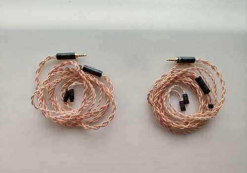 Балансный кабель nicehck 2.5 мм - mmcx/вилки 0.78