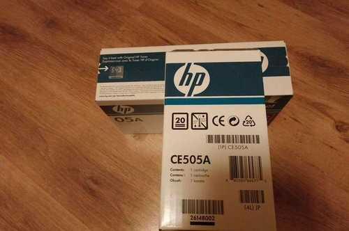 Оригинальный картридж HP 05A CE505A