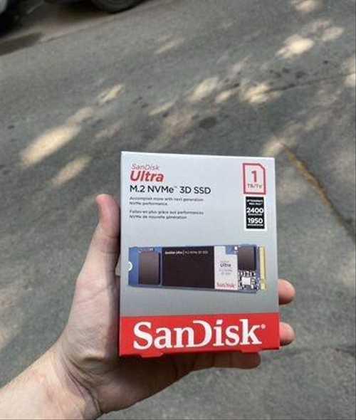 SSD Sandisk ultra m2 nvme 1tb