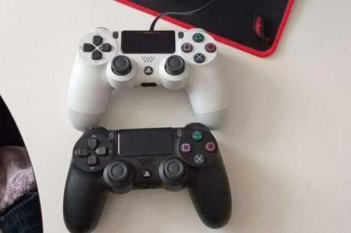 Sony PS4 slim 500gb + 2 джойстика и игры