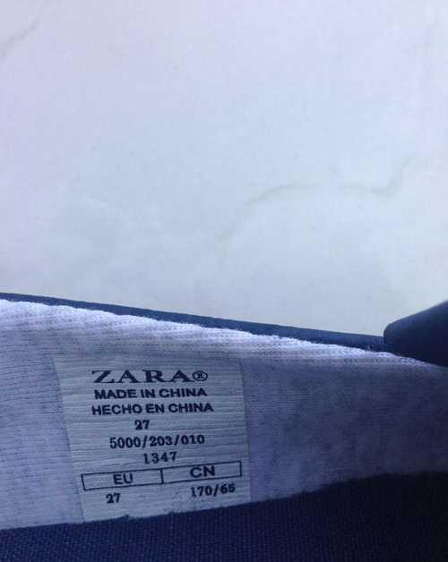 Zara мокасины/слипоны/лоферы 27р-р