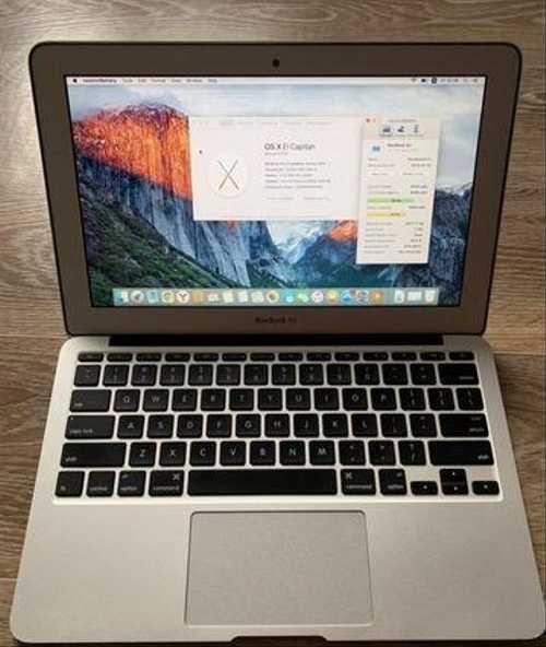 Отличный Apple MacBook Air 11 i5 ssd, 2016 год вып