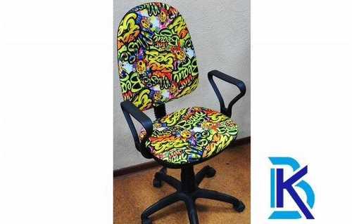 Детское кресло компьютерное "Престиж" Граффити-1