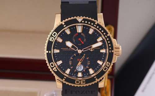 Ulysse Nardin Maxi Marine Diver Chronometer Rose G